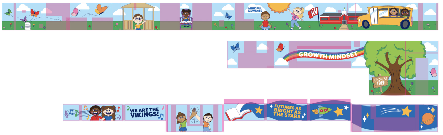 Smith Design Unveils Inspiring Mural for Alfred Vail Elementary School ...