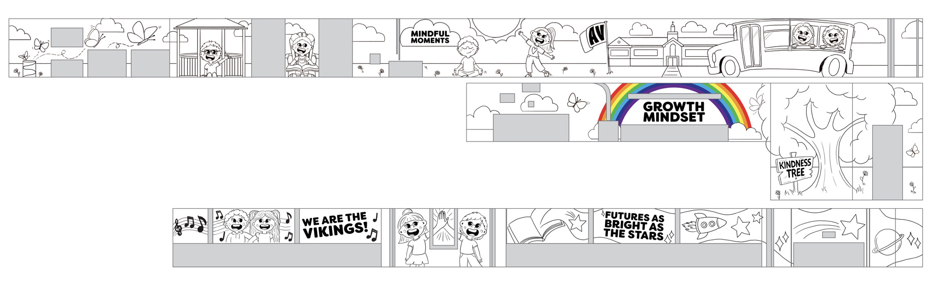 Smith Design Unveils Inspiring Mural for Alfred Vail Elementary School ...